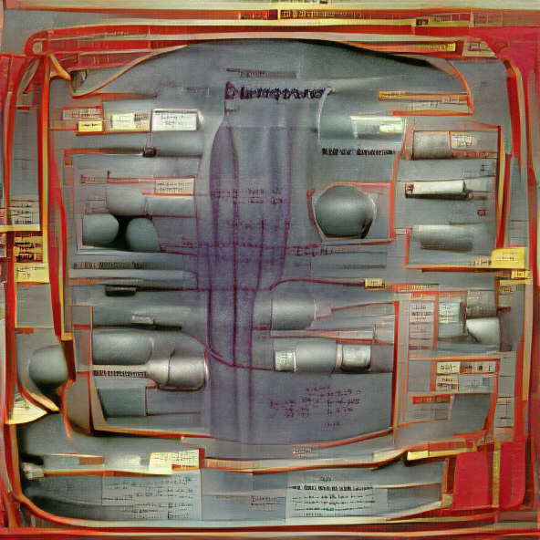 Art generated by neural networks